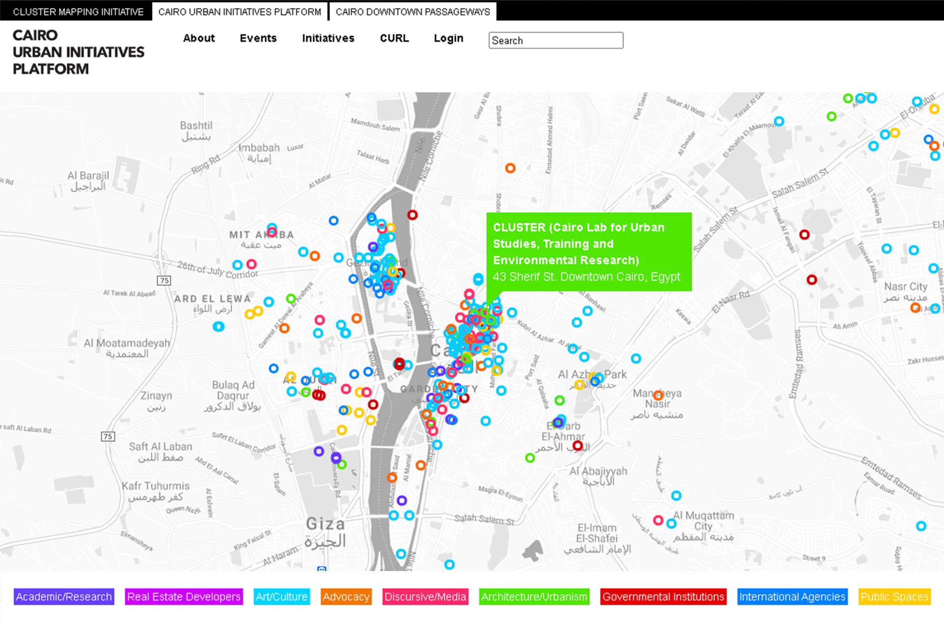 Homepage - Cluster Cairo