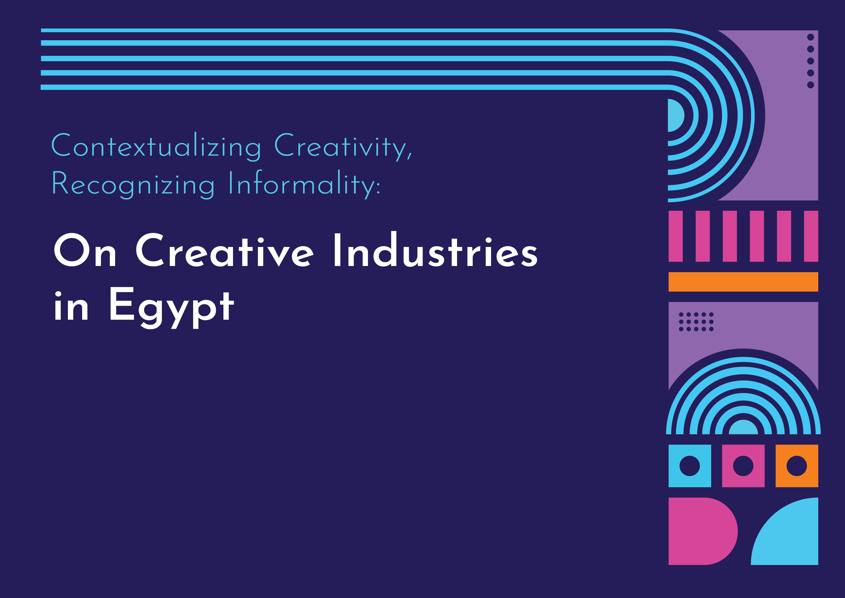 CREATIVE INDUSTRIES IN EGYPT - Cluster Cairo